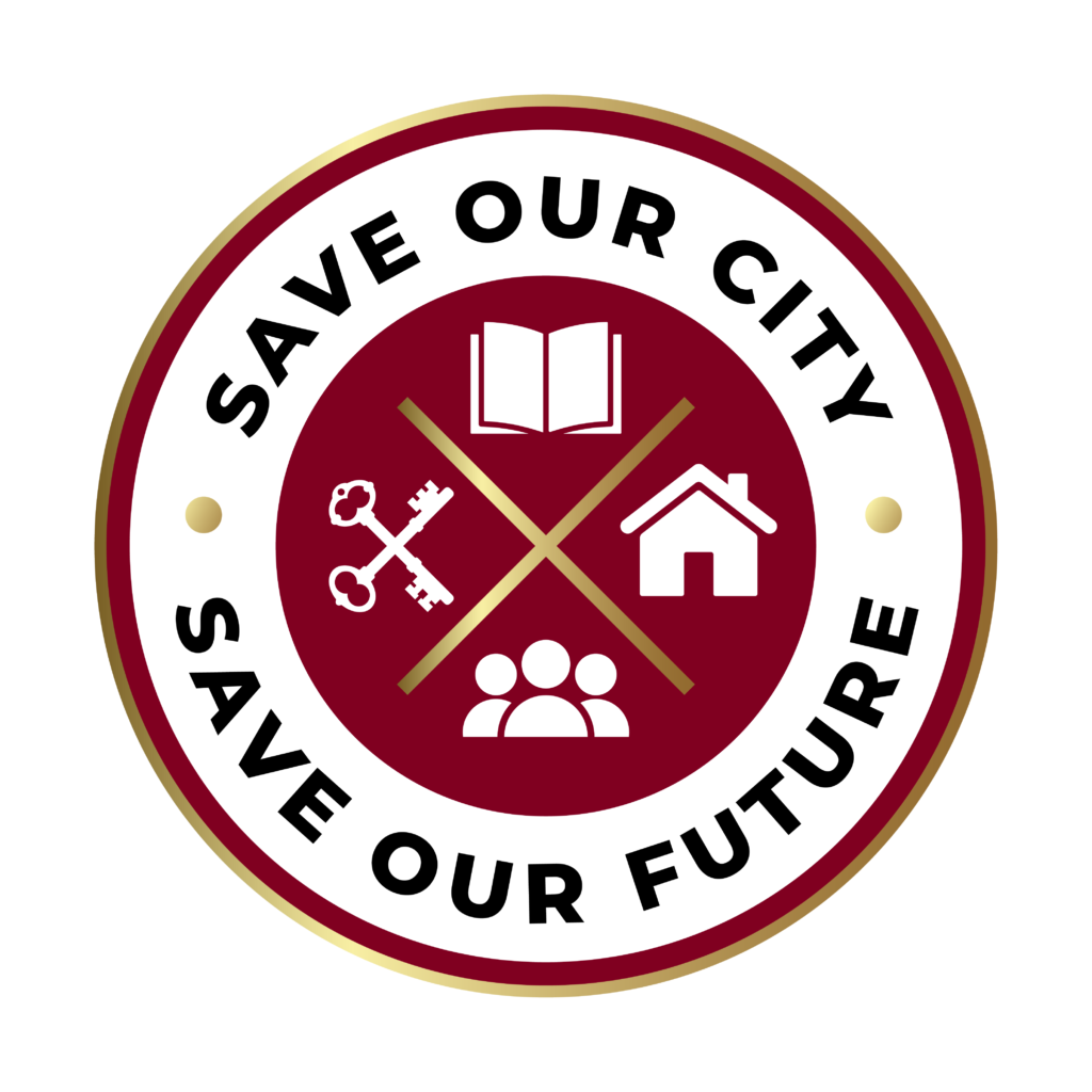 Save Our City, Save Our Future – Help Us Save Our City, Today!